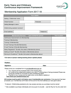 Fillable Online Continuous Improvement Framework Fax Email Print ...