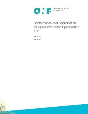 Fillable Online Conformance Test Specification Fax Email Print - pdfFiller
