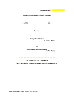 Fillable Online ORR Reference : Fax Email Print - pdfFiller