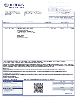 Fillable Online Airbus Helicopters Mxico S Fax Email Print - pdfFiller