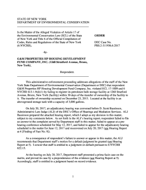 Fillable Online www1 dec state ny Regulations - New York State ...