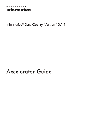 Fillable Online Informatica Data Quality (Version 10 Fax Email Print ...
