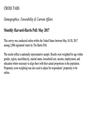 Fillable Online CROSS TABS Fax Email Print - pdfFiller