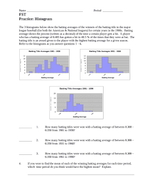 Practice: Histogram Doc Template | pdfFiller