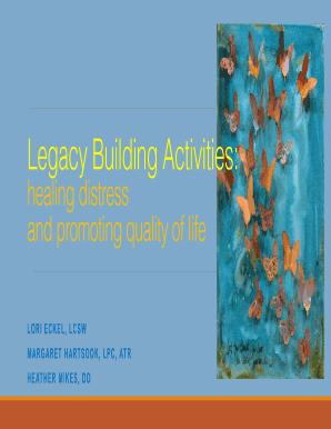 Fillable Online Legacy Building Activities: Fax Email Print - pdfFiller