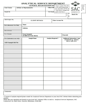 CBS Project No Doc Template | pdfFiller