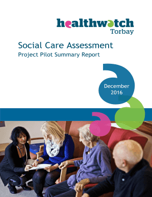 Fillable Online Social Care Assessment Fax Email Print - pdfFiller