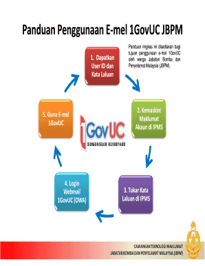 Fillable Online tujuan penggunaan e-mel 1GovUC Fax Email Print - pdfFiller