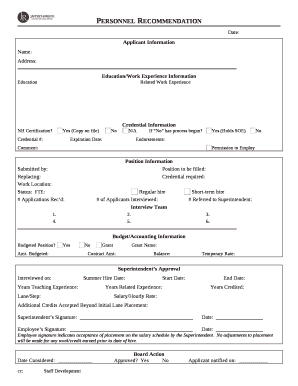 Education/Work Experience Ination Doc Template | pdfFiller
