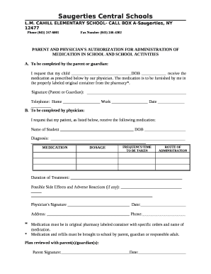 CAHILL ELEMENTARY SCHOOL- CALL BOX A-Saugerties, NY 12477 Doc Template ...