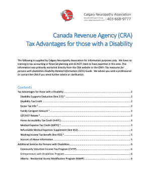Fillable Online Canada Revenue Agency (CRA) Fax Email Print - pdfFiller