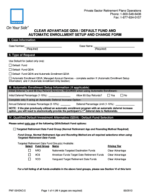 Fillable Online Nationwide Retirement Plans - Plan Administration ...