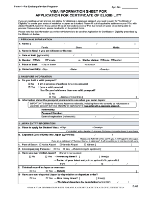 Fillable Online Form 4 - International Christian University Fax Email ...