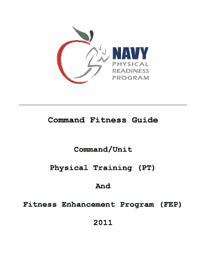 Fillable Online navyfitness Command Fitness Guide - Fitness Sports and ...