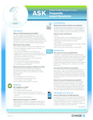 Fillable Online An HSA is a special, tax-advantaged account you can use ...