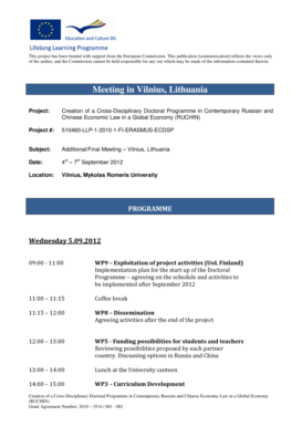 Fillable Online TEAM MEETING REPORT FORM Fax Email Print - pdfFiller