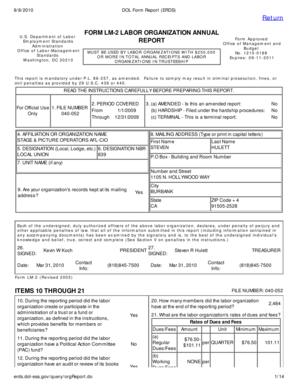 Fillable Online animationguild DOL Form Report (ERDS) - Animation Guild ...