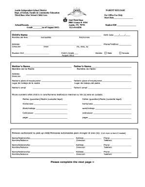 Fillable Online archive austinisd Austin Independent School District ...