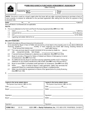 Fillable Online Free Purchase Agreement Addendum & Disclosures ...