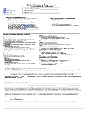 Fillable Online Contract Processing Agreement - fcmkc Fax Email Print ...