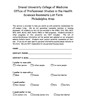 Webcampus Drexel - Fill Online, Printable, Fillable, Blank | pdfFiller