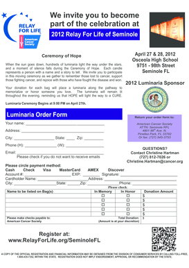 Fillable Online relay acsevents 2012 Luminaria Order Form.cdr - Relay ...