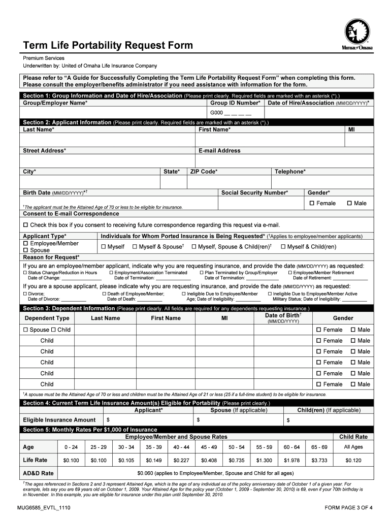 Fillable Online Portability Form - Oklahoma County Clerk Fax Email ...