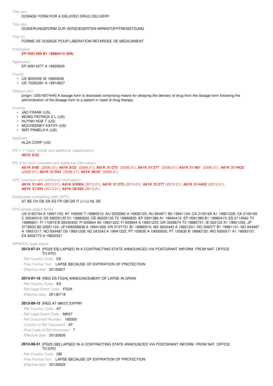 Fillable Online data epo Title (EN) DOSAGE FORM FOR A DELAYED ...