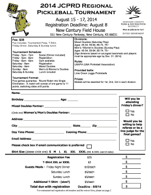 Fillable Online usapa Event Flyer/Registration Form - usapa Fax Email ...