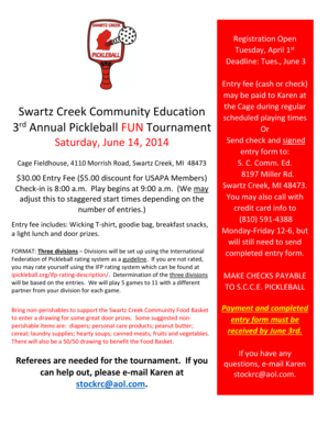 Fillable Online usapa Information, Registration Form and Waiver - usapa ...