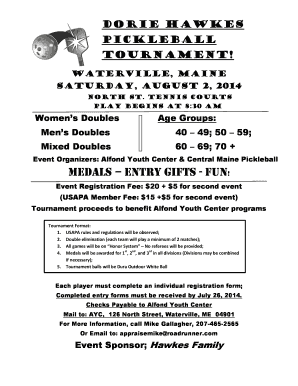 Fillable Online usapa Event flyer - USAPA - usapa Fax Email Print ...