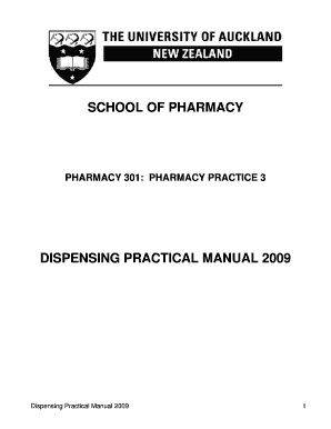 Fillable Online PHARMACY 301: PHARMACY PRACTICE 3 Fax Email Print - pdfFiller