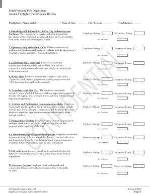 Fillable Online southportland South Portland Fire Department Annual ...