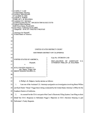 Philip Halpern Assistant Us Attorney - Fill Online, Printable, Fillable ...