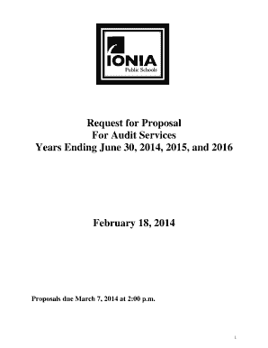 Fillable Online ionia k12 mi Request for Proposal For Audit Services ...