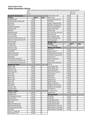 Fillable Online mason k12 mi Family Order Forms Steele Elementary ...
