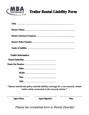 Fillable Online UTILITY TRAILER LOADING AND TOWING GUIDE - Trailer for ...