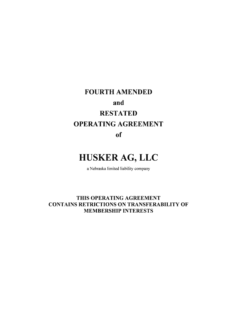 Fillable Online FOURTH AMENDED Fax Email Print - pdfFiller