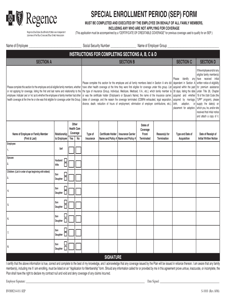 Fillable Online (SEP) Form - InstantBenefits.net Fax Email Print ...