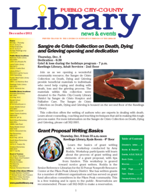 Fillable Online pueblolibrary December newsletter.indd - Pueblo City ...