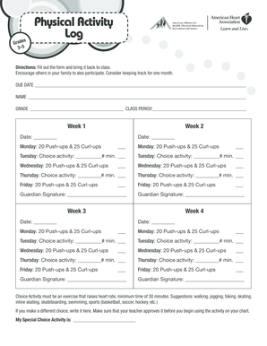 Fillable Online heart Directions Fill out the form and bring it back to ...