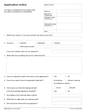 Fillable Online To download Form N244 - Vicks Enforcement Fax Email ...