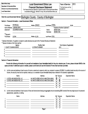 Fillable Online state nj the statement - state nj Fax Email Print ...
