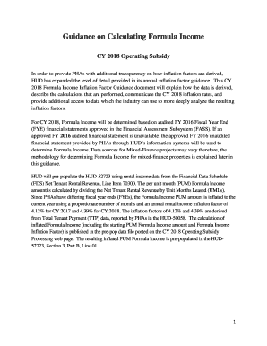 Fillable Online Guidance on Calculating Formula Income - HUD Fax Email ...