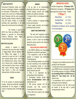 Fillable Online Government Polytechnic, Sakoli, one of the Fax Email ...