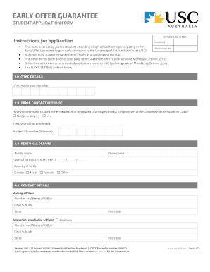 Fillable Online EARLY OFFER GUARANTEE Fax Email Print - pdfFiller