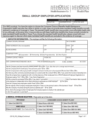 Fillable Online Memorial Hermann Enrollment Kit Fax Email Print - pdfFiller