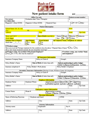 Fillable Online Past patient: Fax Email Print - pdfFiller