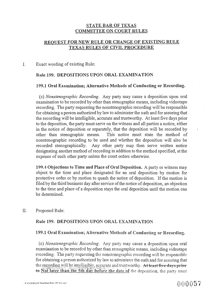 Fillable Online Rule 199 Fax Email Print - pdfFiller