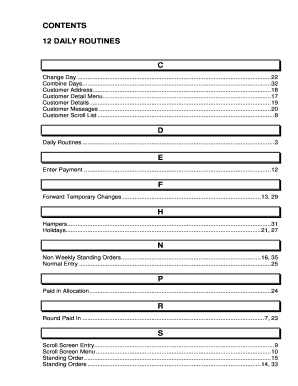 Fillable Online 12 DAILY ROUTINES Fax Email Print - pdfFiller